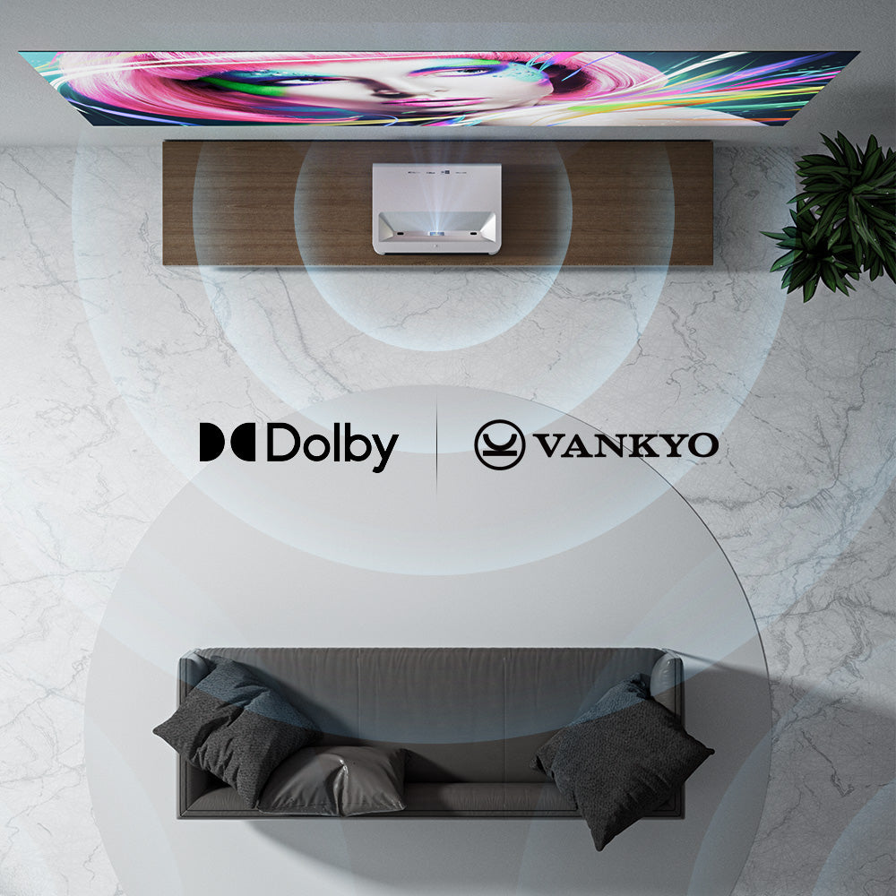 VANKYO Vista T4 4K UST Triple Laser Projector - Silver