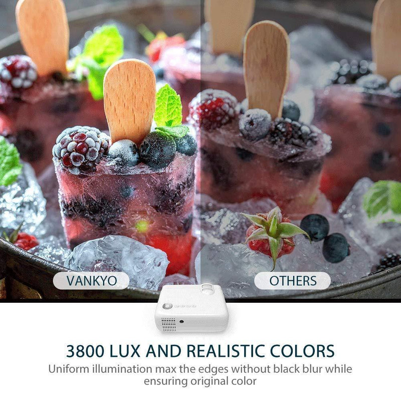 VANKYO Leisure 430 Native 480P Mini Projector for Movie / Outdoor Ente